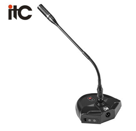 itc TS-337 鹅颈式麦克风专业演讲会议话筒台式有线播音话筒 拾音距离远 TS-337